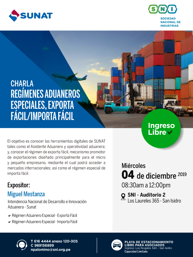 REGÍMENES ADUANEROS ESPECIALES, EXPORTA FÁCIL/IMPORTA FÁCIL